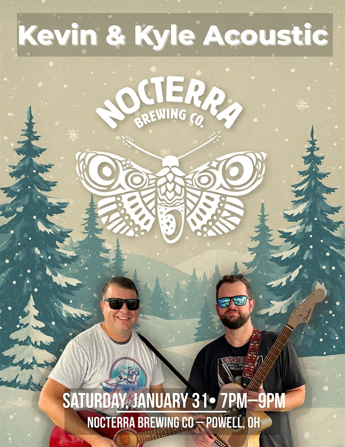 Kevin & Kyle Acoustic at Nocterra Brewing Co, Nocterra Brewing Co ...