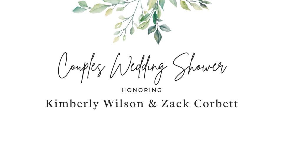 Wedding Shower for Kimberly Wilson & Zack Corbett, Enoch Creek Church ...