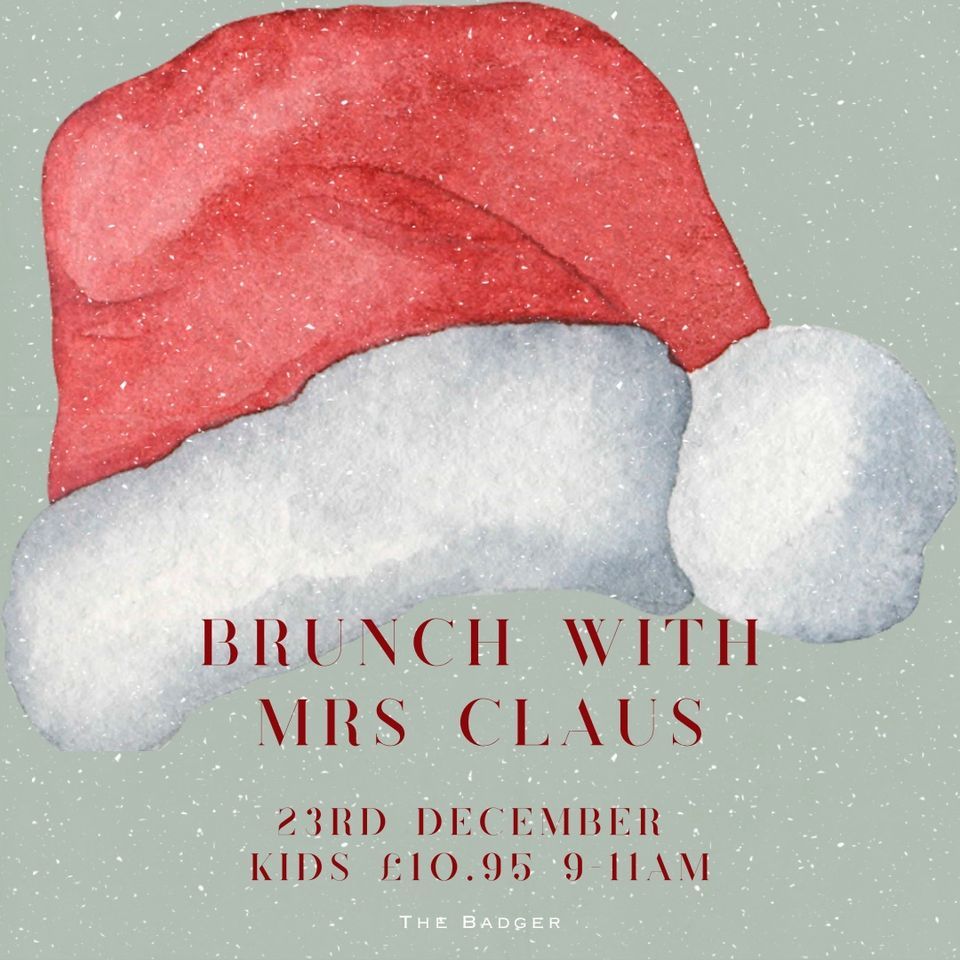 Brunch with Mrs Claus ??‍?, The Badger Ponteland, Whickham, 23 December ...