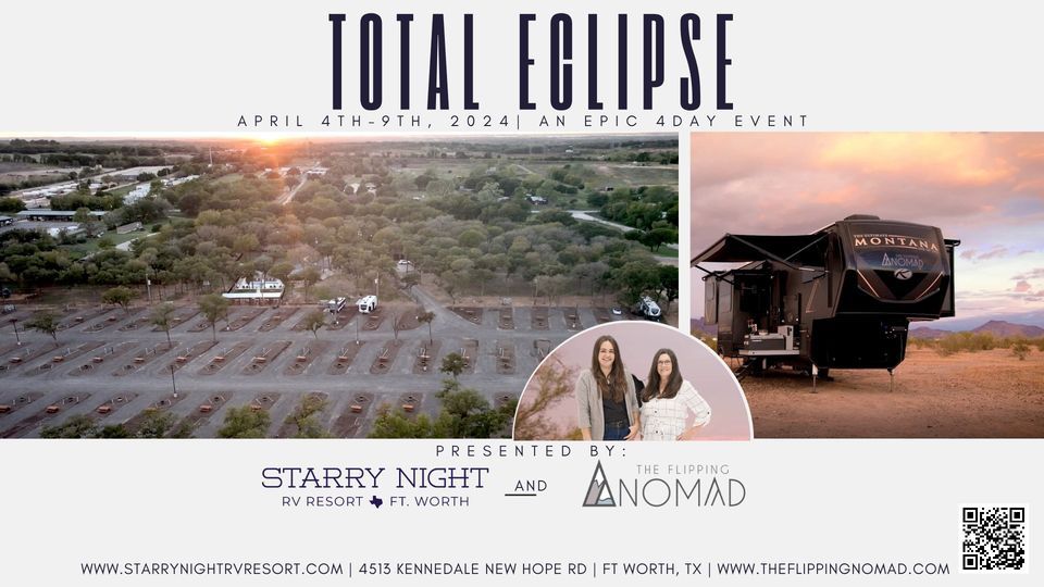 Total Eclipse- Watch Party (DAY PASS ONLY) , 4513 Kennedale New Hope Rd, Fort Worth, TX 76140 ...