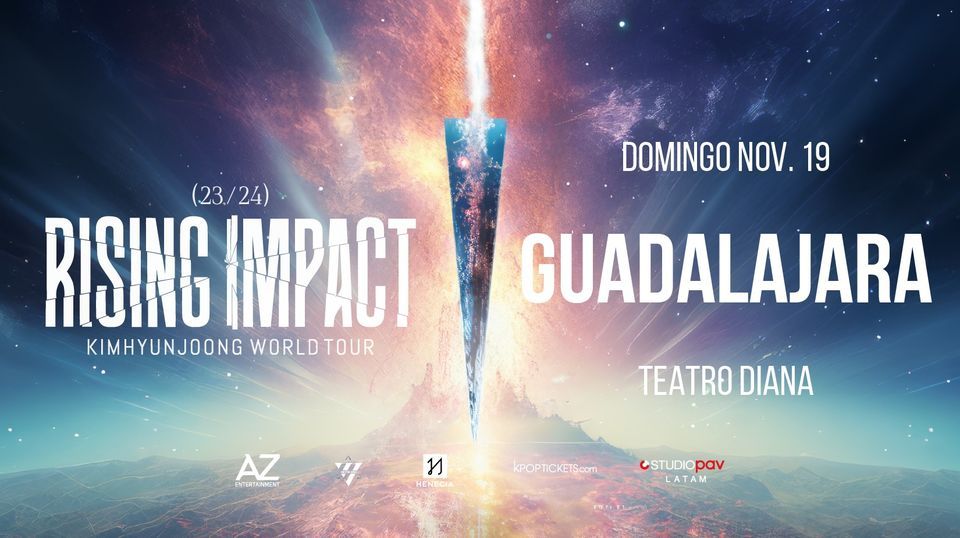 Kim Hyun Joong Rising Impact World Tour - Guadalajara, Mexico, Teatro ...