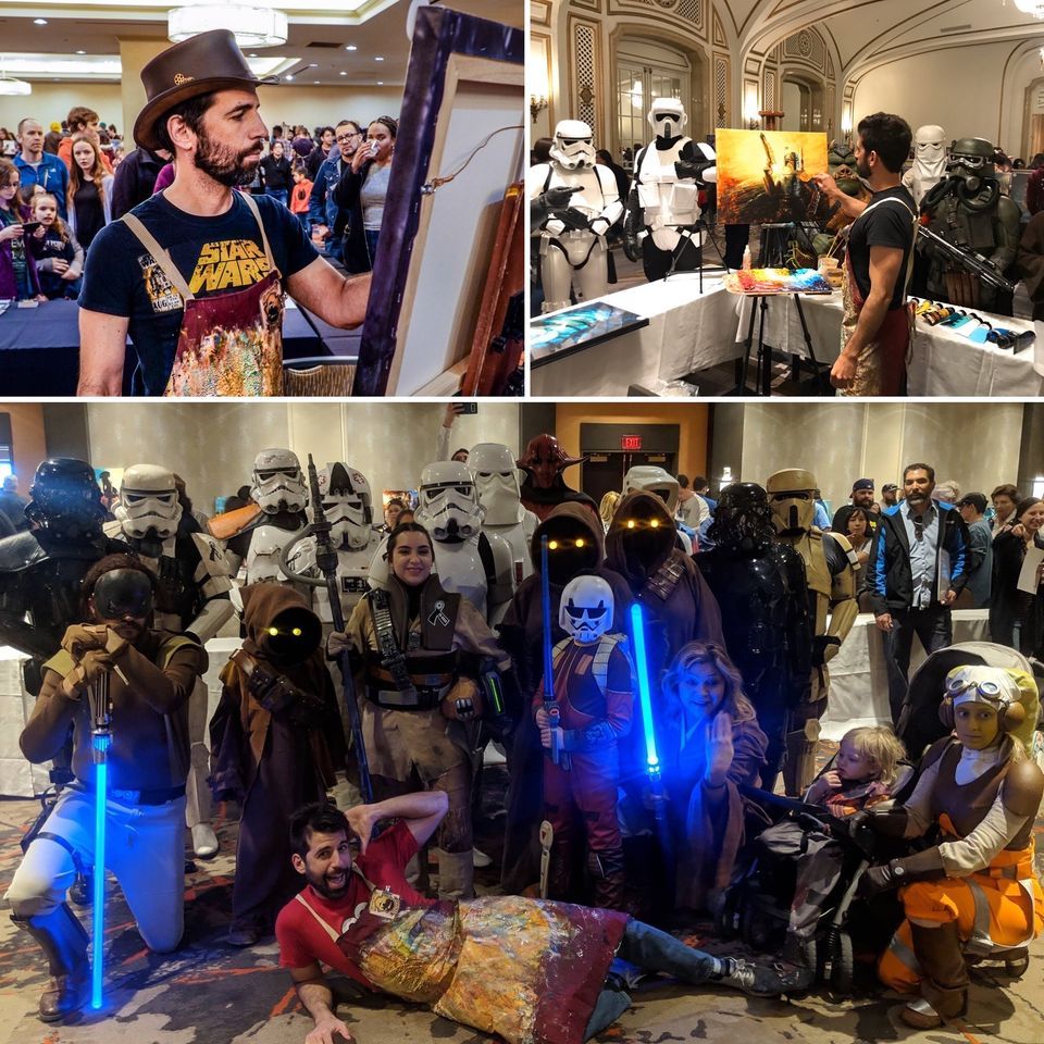 FREE Star Wars & Disney Art Expo: Albuquerque 3 Days Only, Albuquerque ...