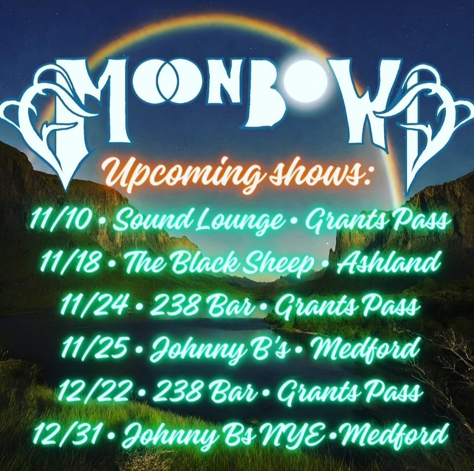 Moonbow live at The 238 Bar, The 238 Bar, Grants Pass, December 22 2023 ...