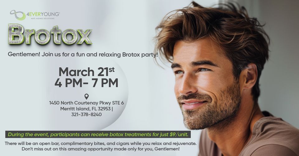 Brotox, Bourbon and Cigars, 4Ever Young Anti-Aging Solutions- Merritt ...