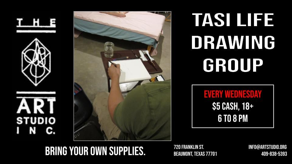 TASI Life Drawing Group, The Art Studio, Inc., Beaumont, 25 January ...