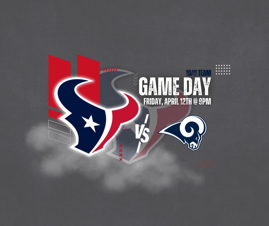 10/11 Texans vs. Rams, Gupton Stadium, Cedar Park, 12 April 2024 ...