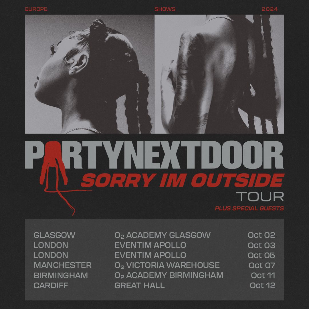 PartyNextDoor Cardiff Tickets, Great Hall Cardiff University Student ...