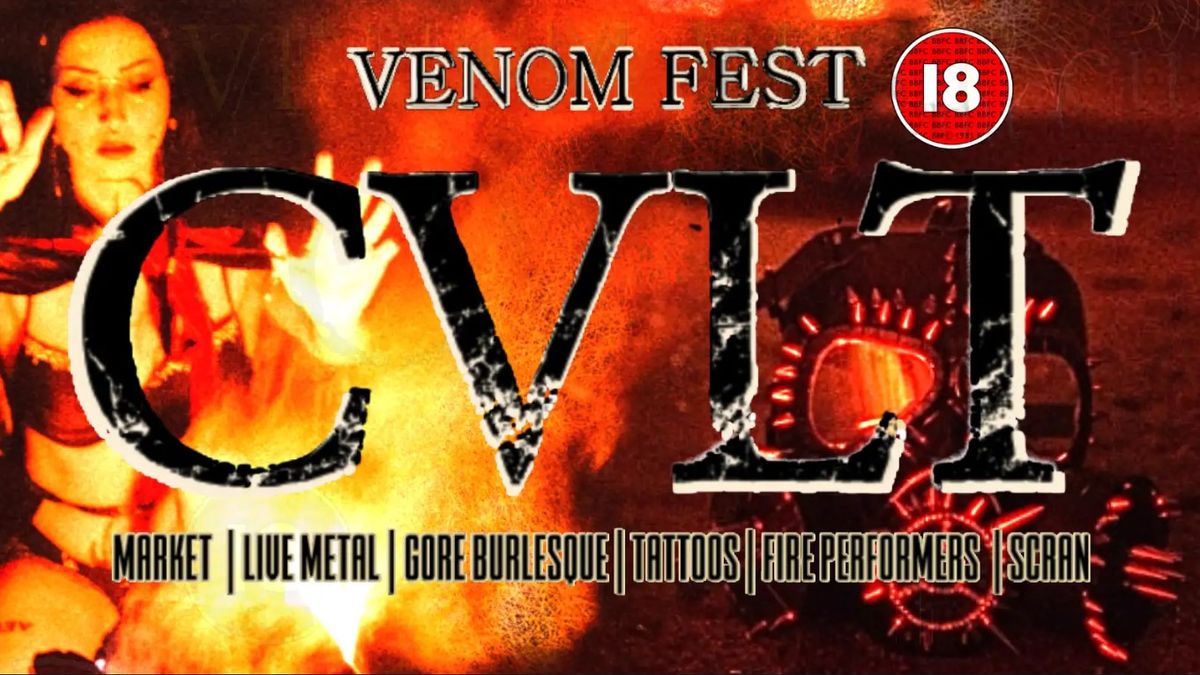 VENOM FEST: CVLT, Anarchy Brew co, Newcastle Upon Tyne, 26 October 2024 ...
