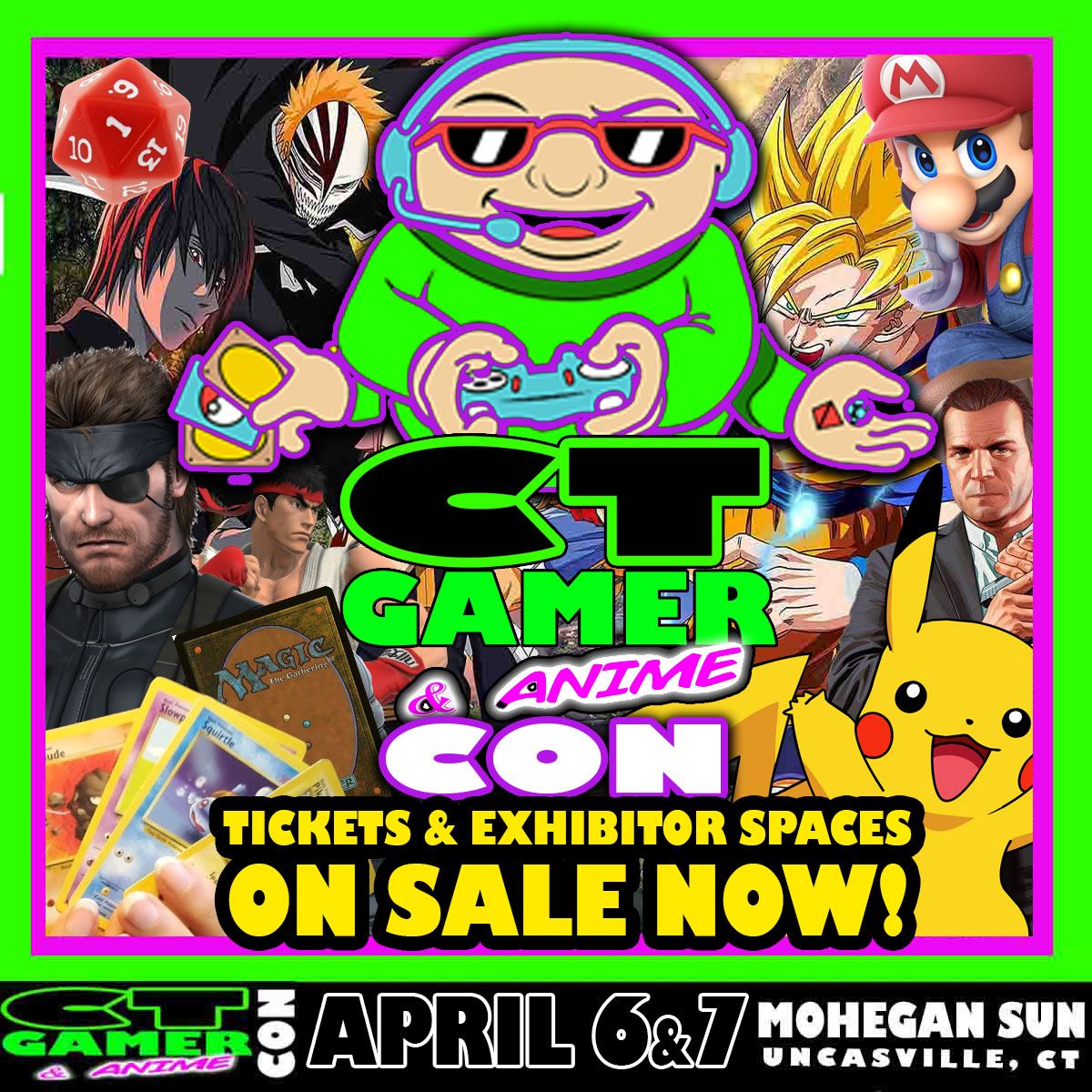CT Gamer Con at Mohegan Sun Convention Center, Mohegan Sun Convention ...