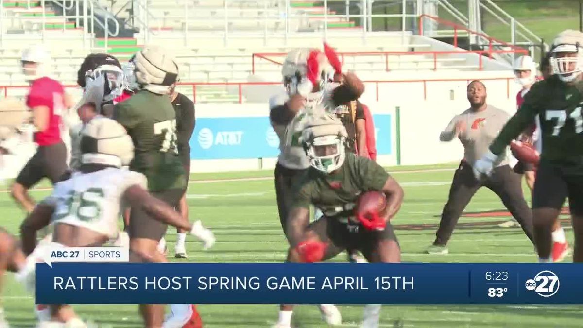 Florida A&M Rattlers Spring Game, Ken Riley Field at Bragg Memorial ...