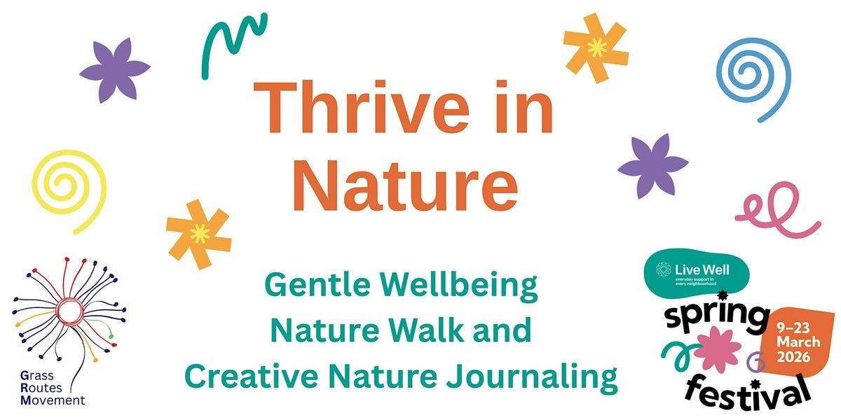 Thrive in Nature for women - part of the GM Live Well Spring Festival ...