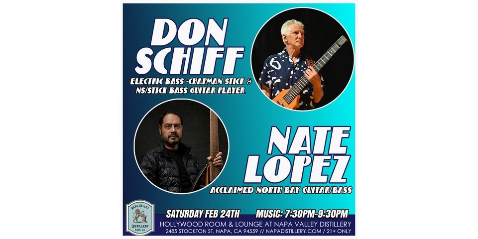 Acclaimed Guitarist Night with: Don Schiff & Nate Lopez at Napa ...