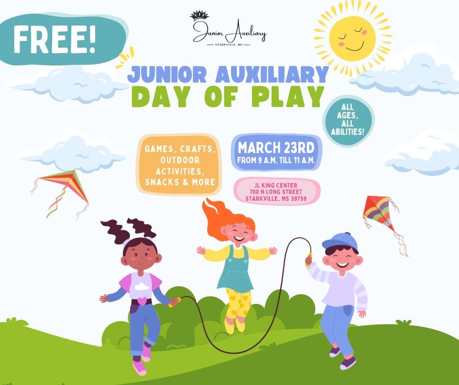 Junior Auxiliary Day of Play, J.L. King Center, Starkville, 23 March ...