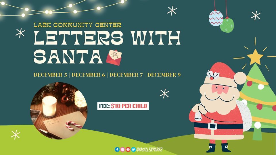 Letters With Santa, Lark Community Center, San Juan, December 5 2023 ...