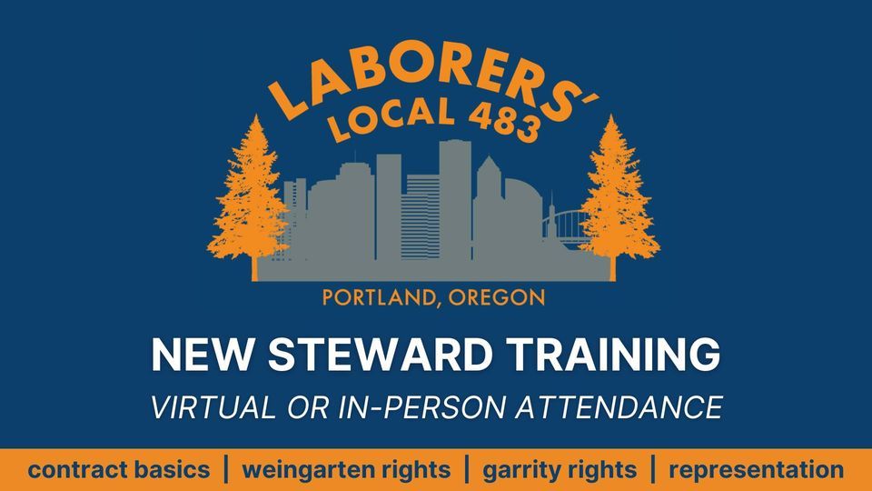 New Steward Training, Oregon Laborers Training and Apprenticeship ...