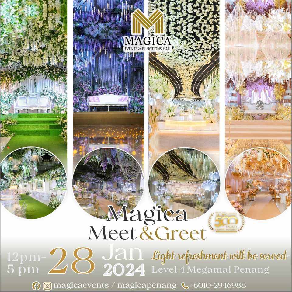 MAGICA MEET & GREAT AT MEGAMALL PRAI 28 January 2024 (Sunday) 12.00am-5 ...