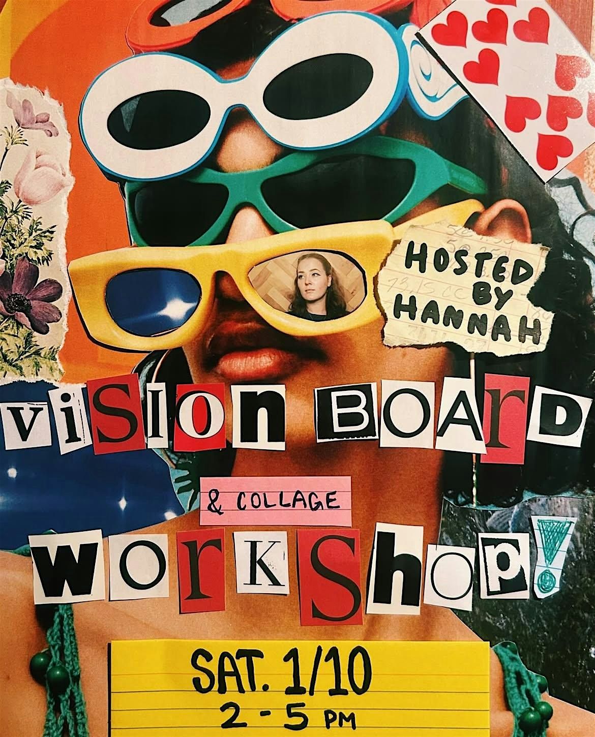 Vision Board Collage Workshop, Más o Menos, Joshua Tree, 10 January ...