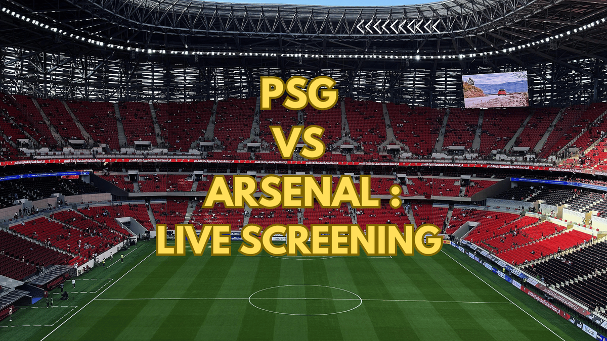 Screening of Paris SG vs Arsenal FC, Cosy Box, Bahadurgarh, 30 May 2026 ...