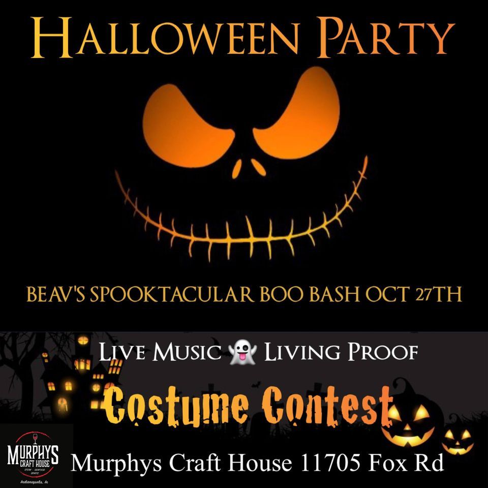 BEAVS SPOOKTACULAR BOO BASH, Murphys Craft House, Cumberland, 27 ...