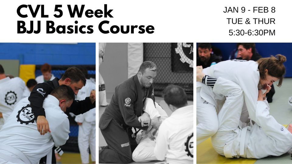 5 Week BJJ Basics Course: January 9 - Feb 8, Charlottesville Brazilian ...