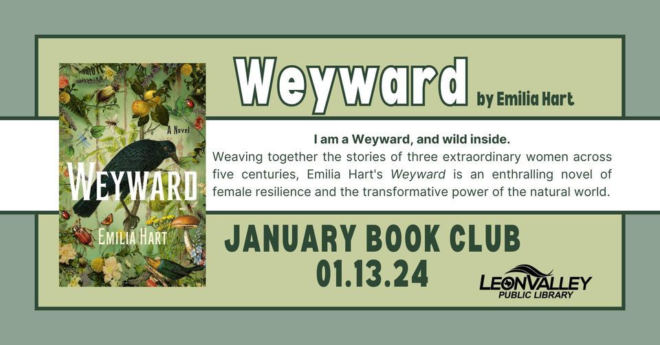 January Adult Book Club, Leon Valley Public Library, 13 January 2024 ...