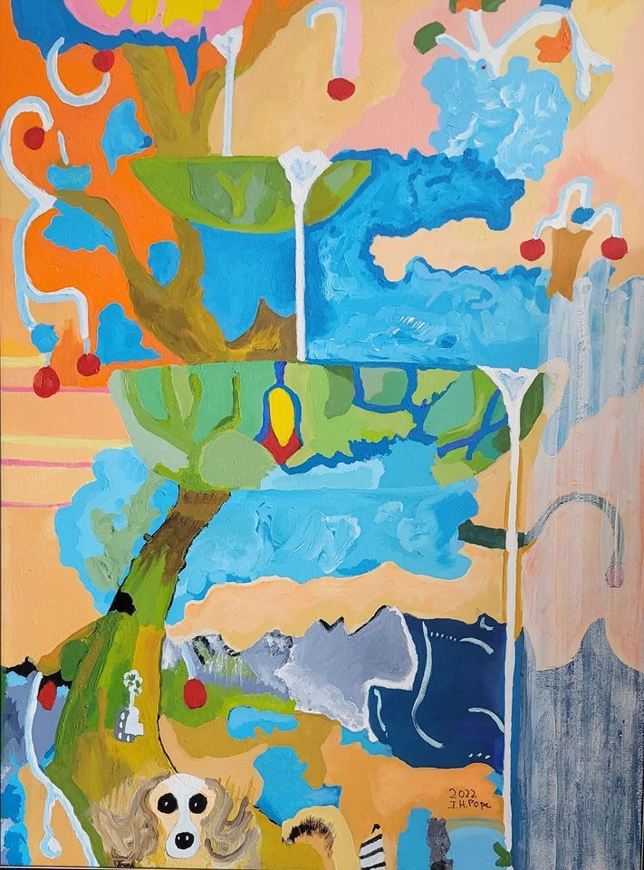 JACKS JOURNEY Paintings by Jack Pope, Towne Pavillion One. 2101 Parks ...