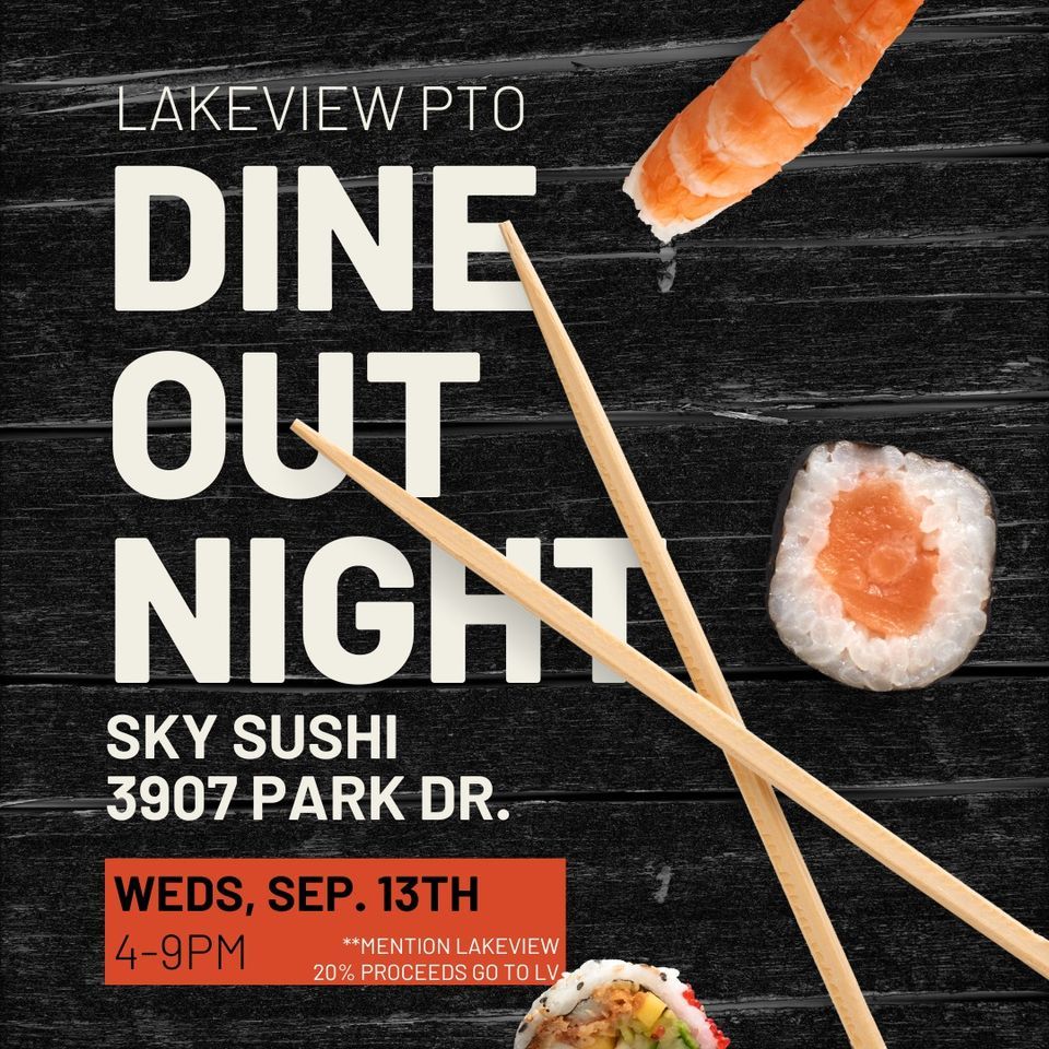 Sky Sushi - Lakeview Dine Out, Sky Sushi, El Dorado Hills, 13 September ...