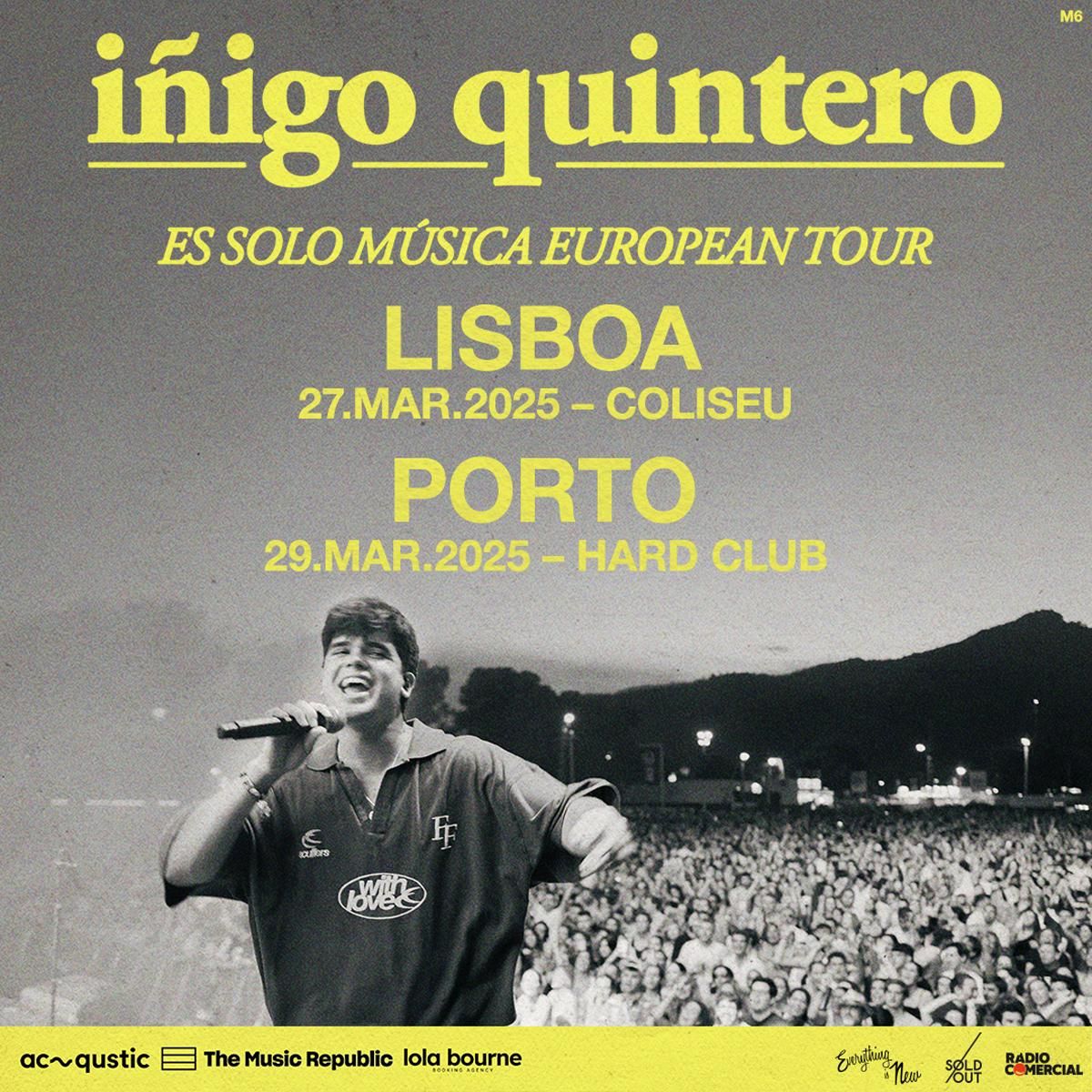 Íñigo Quintero Madrid Tickets, La Riviera, Madrid, 24 May 2026 | AllEvents