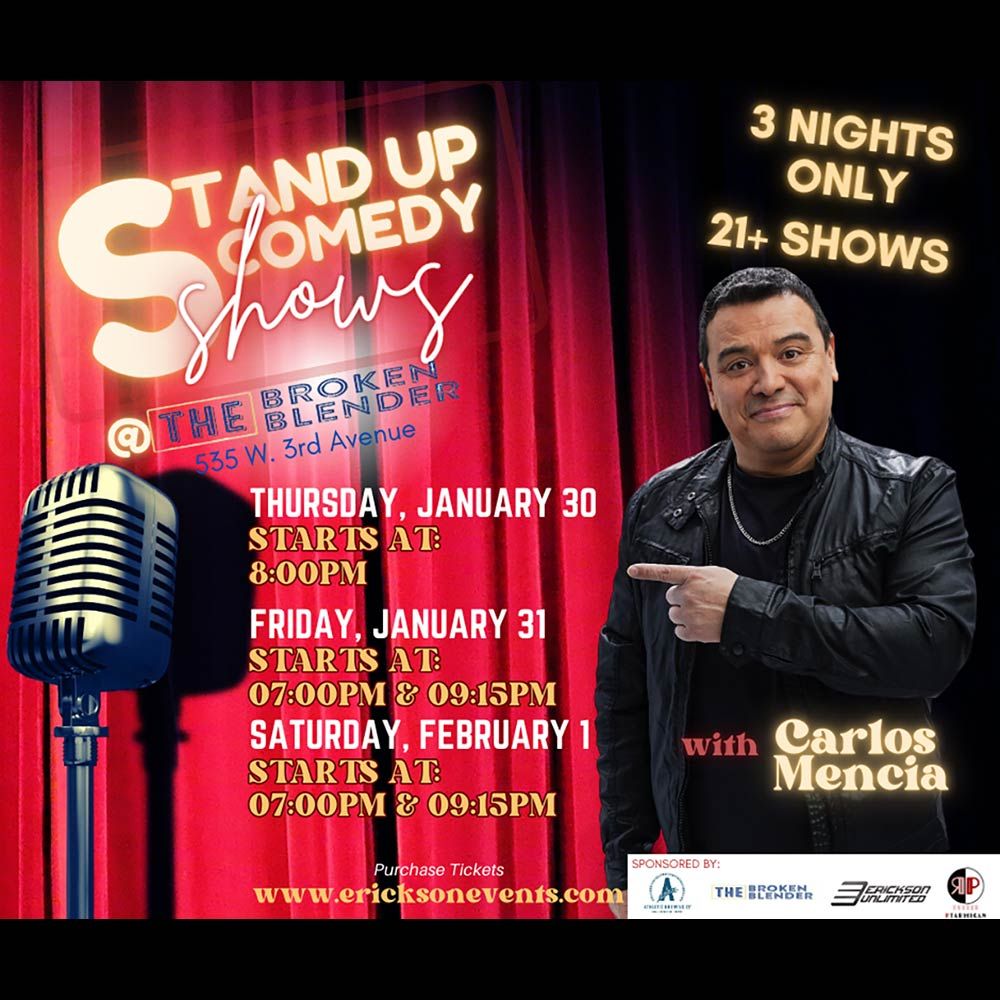 Carlos Mencia, Mesquite St. Comedy Club, Corpus Christi | AllEvents