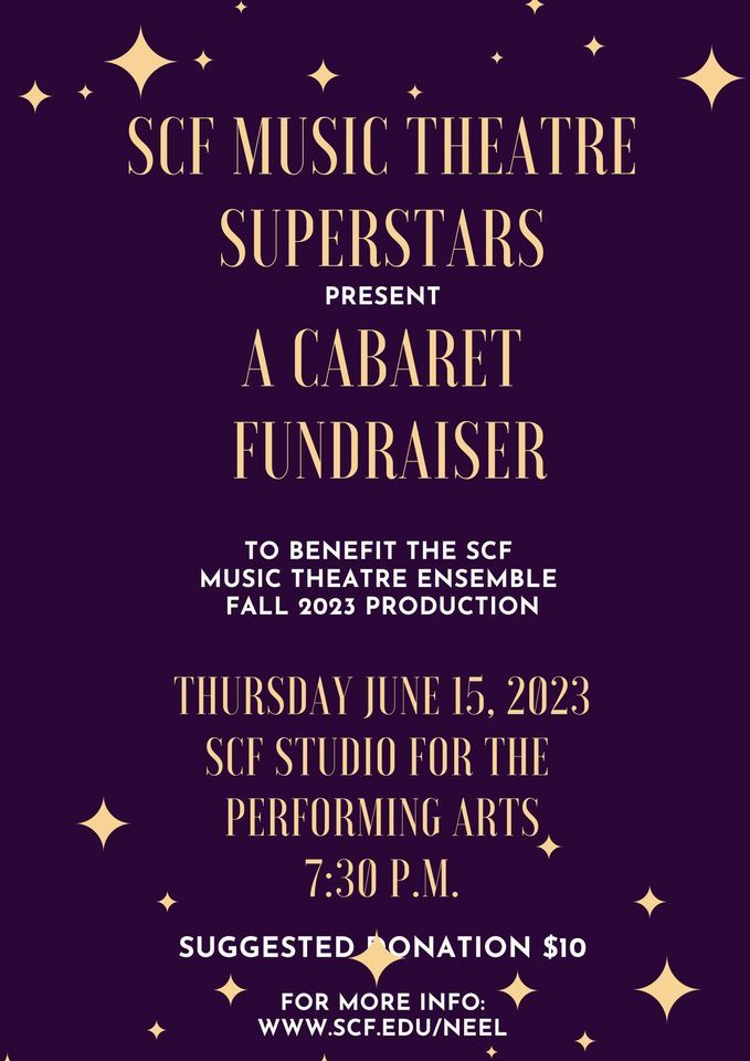 SCF Music Theatre Superstars Fundraiser Cabaret, State College of ...