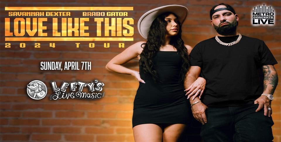 Savannah Dexter & Brabo Gator at Leftys Live Music, Lefty's Live Music ...