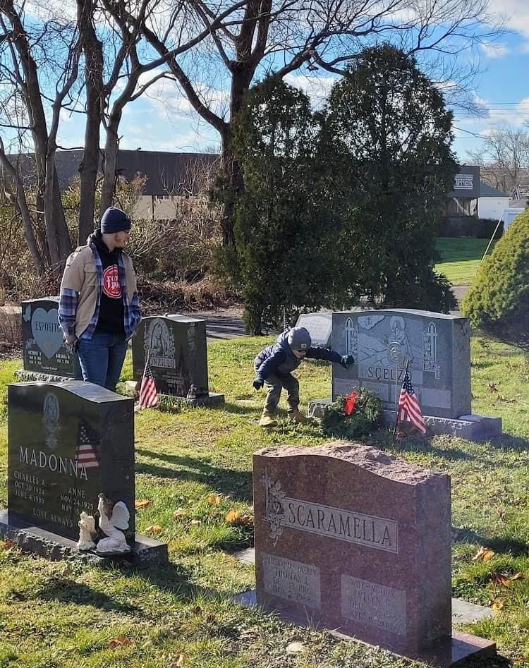 Wreath Across American day, East Haven Town Green, 16 December 2023 ...