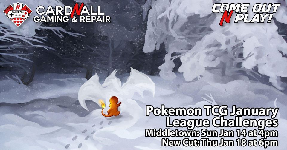 January Pokemon League Challenge at Middletown Sunday Jan 14th 4pm ...
