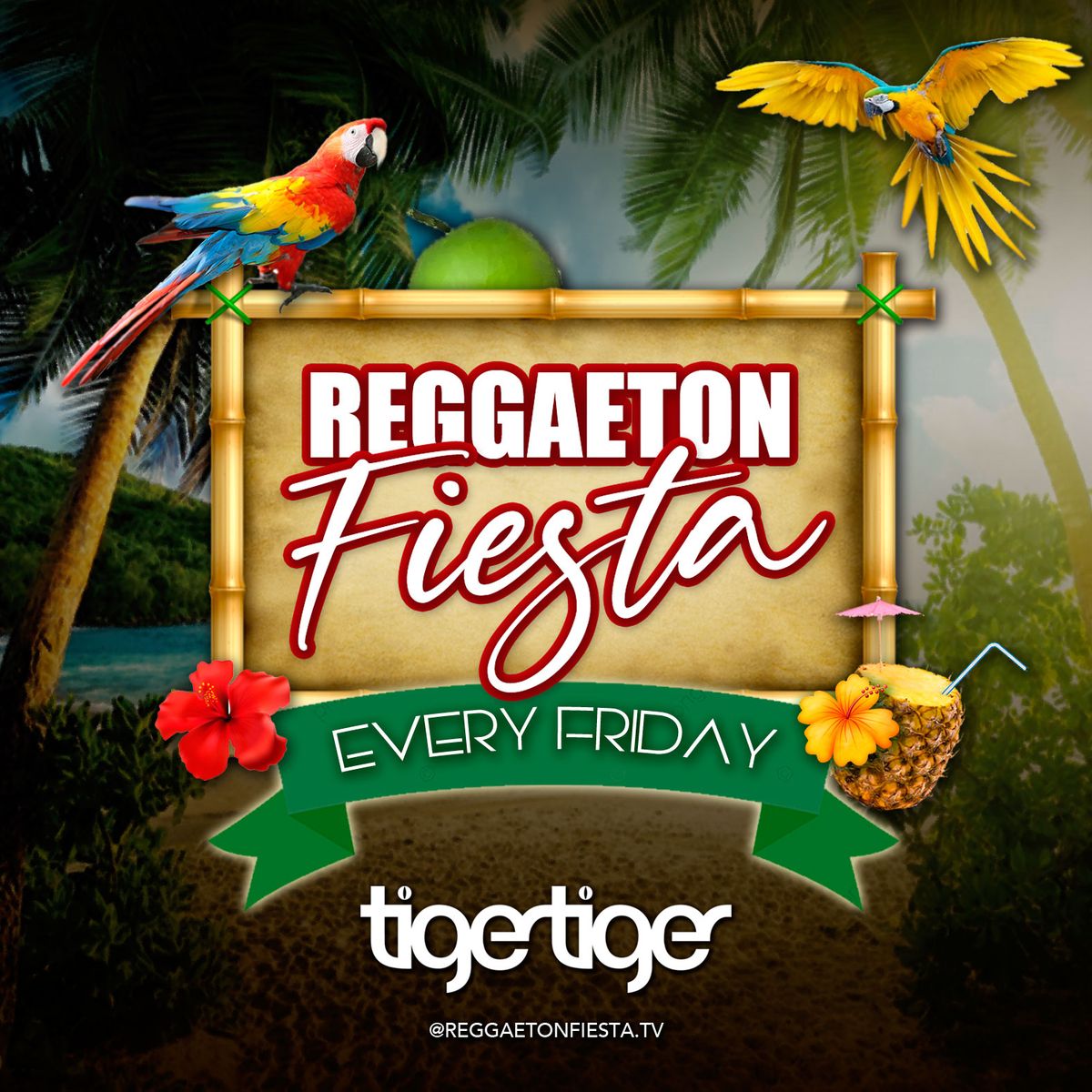Reggaeton Fiesta // Tiger Tiger London // Every Friday // Get Me In!, Tiger Tiger London, 9 ...