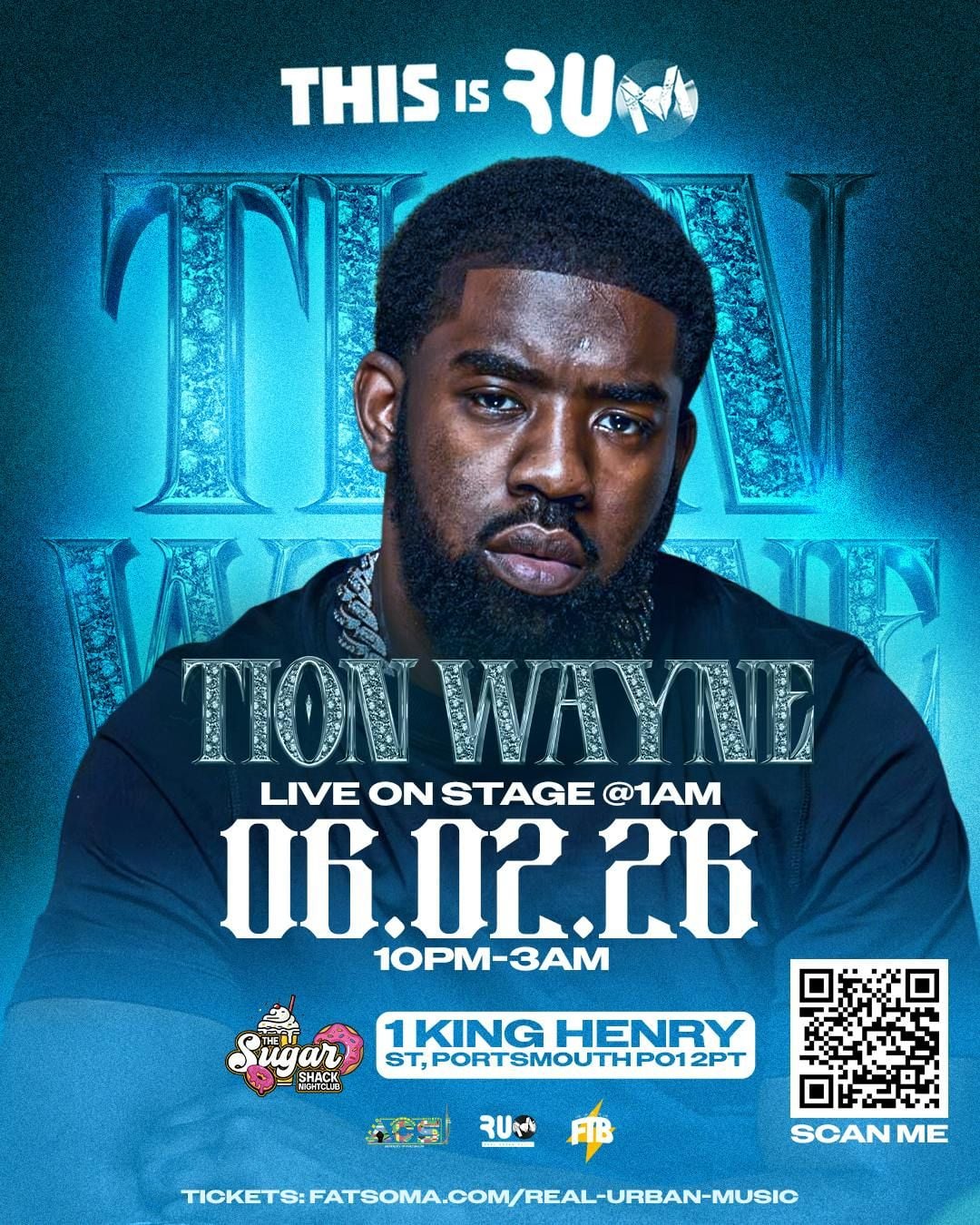 PORTSMOUTH THIS IS R.U.M: TION WAYNE LIVE (STAGE TIME 1AM), The Sugar ...