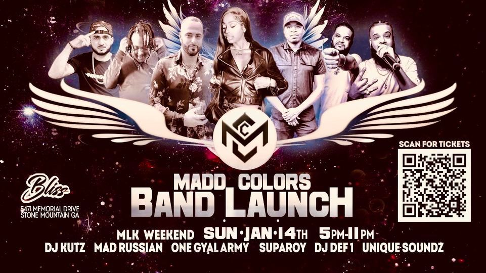 MADD COLORS BANDLAUNCH 2024, Bliss Lounge, Pine Lake, 14 January 2024 ...