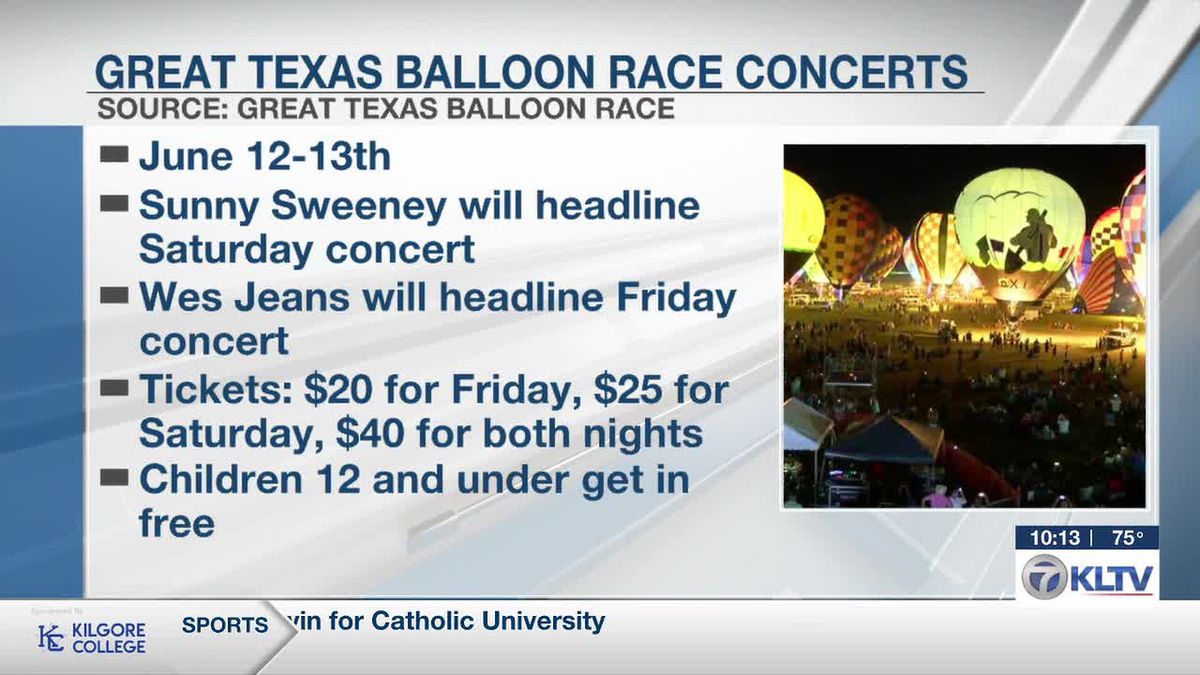 Great Texas Balloon Race - Saturday, Longview Convention Complex, 12 ...