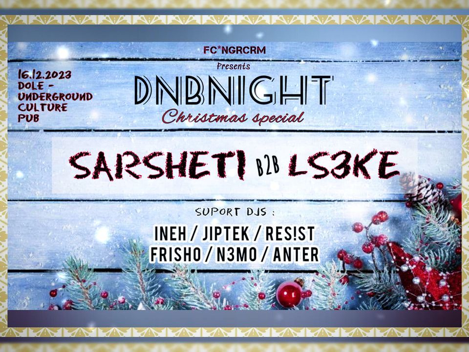 DNBNIGHT Christmas special , DOLE - underground culture pub, Senec, 16 ...