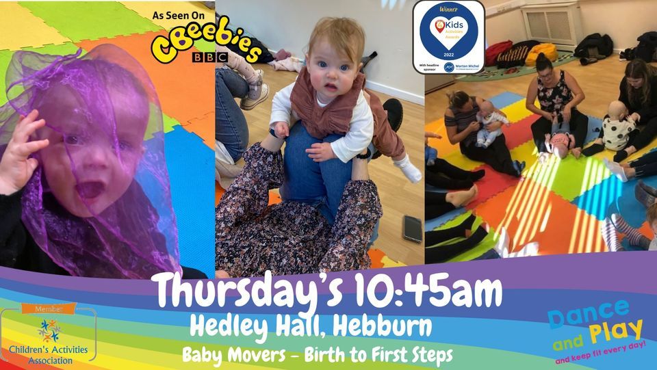 Thursdays Baby Movers Hebburn, Hedley Community Hall Hebburn, Forest ...