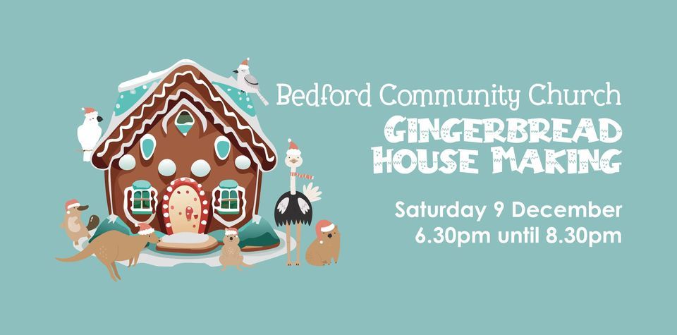 Gingerbread House Making, Bedford Community Church WA, Alfred Cove, 9 ...