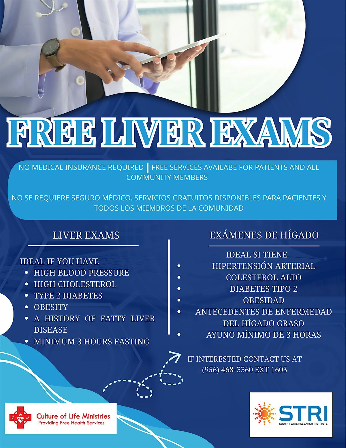 South Texas Research Institute No Cost Liver Screening Event, Culture ...