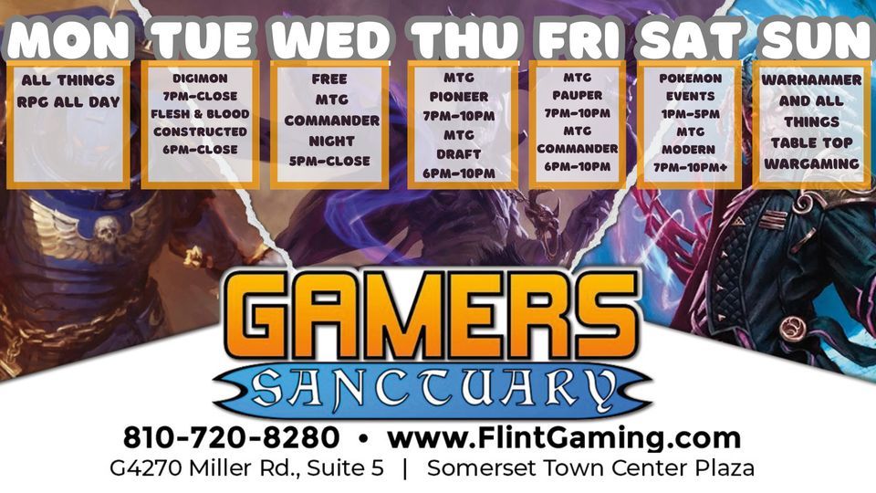 Grand Archive Open Play, 4270 Miller Road Ste 5 Flint, MI, United ...