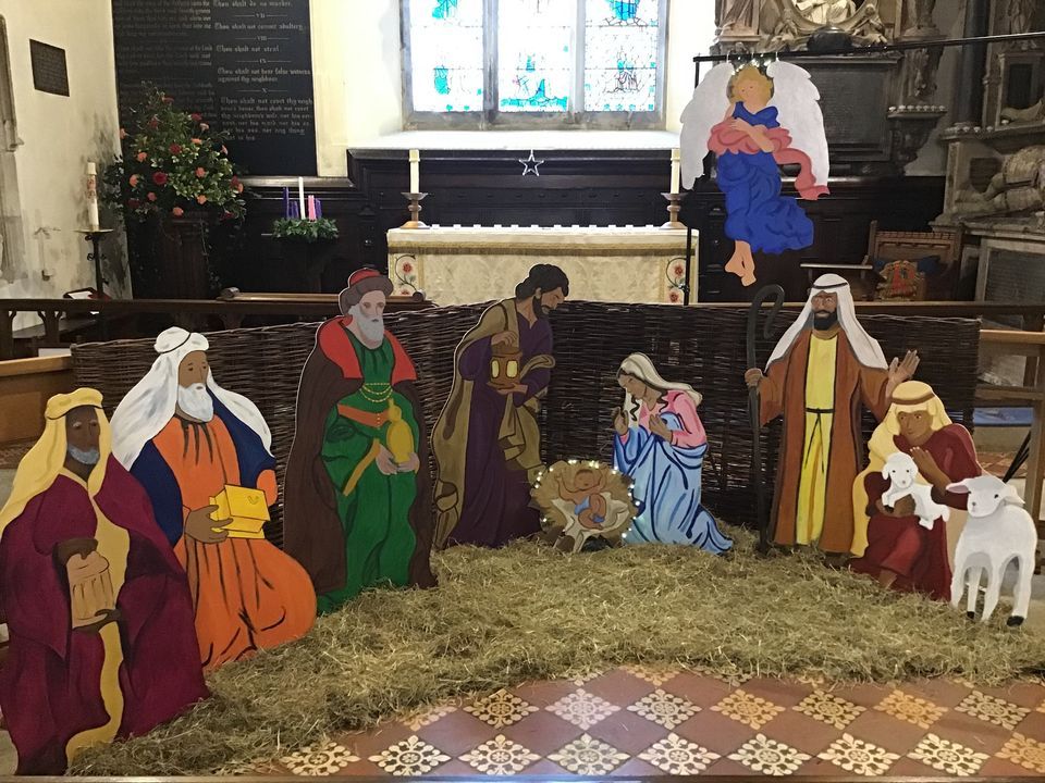 Nativity Service, St Peters Church Ightham, Sevenoaks, 24 December 2023 ...
