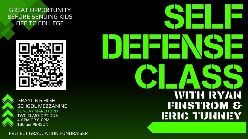 Self Defense Class with Ryan Finstrom & Eric Tunney, Grayling High ...