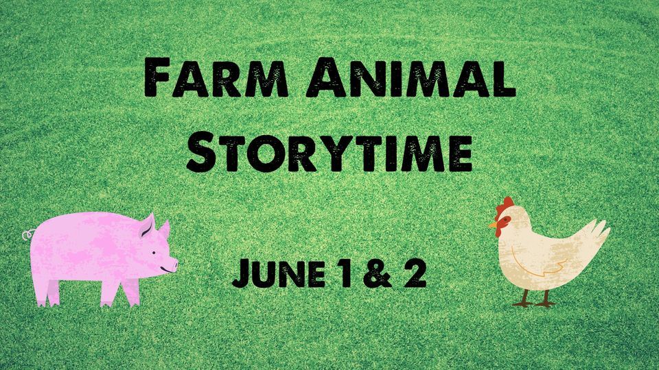 Toddler Farm Animal Storytime (Ages 2-4), Burleson Public Library, June ...