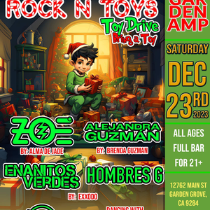 Zoé, Alejandra Guzman, Hombres G, Enanitos Verdes, Soda Stereo tributes ...