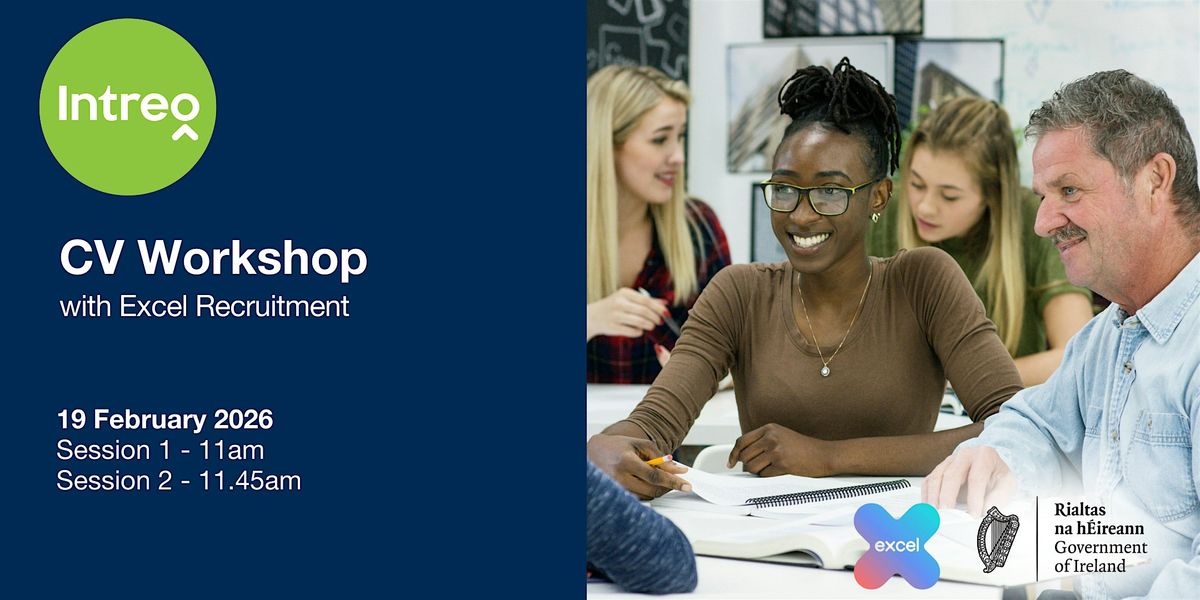 CV Workshop with Excel Recruitment, Central Library, Dublin 1, 19 ...