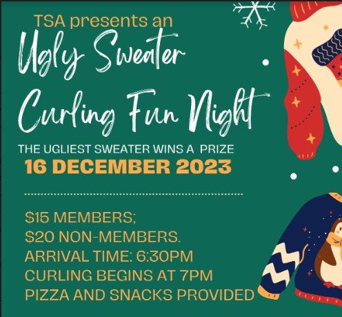 TSA presents Ugly Sweater Curling Fun Night, TSA Curling Club, Sussex ...
