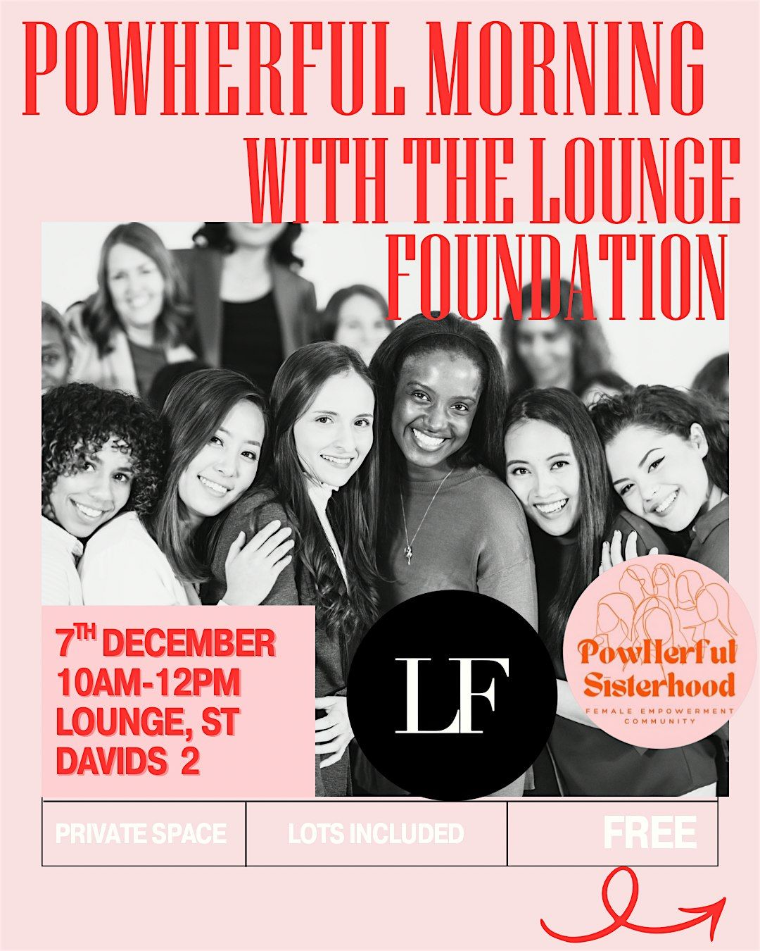 PowHerful Morning with The Lounge Foundation, Lounge - Grand Arcade ...