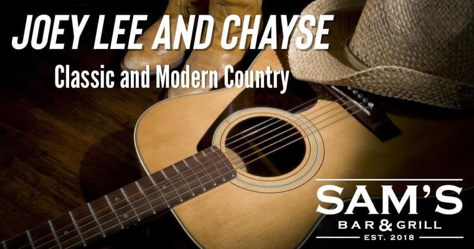 Joey Lee and Chayse Return to Sam’s! , Sam's Bar & Grill, Sayre, 29 ...